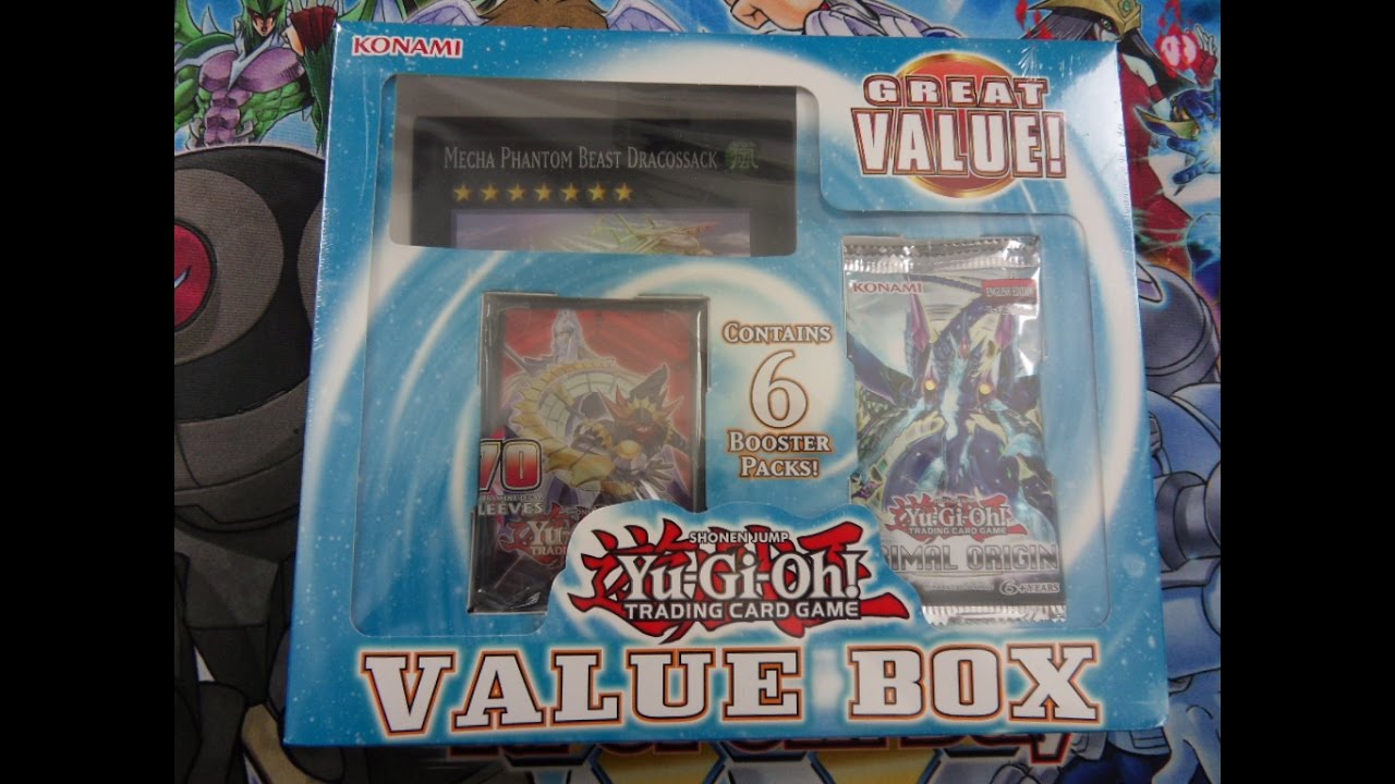 Konami Great Value Yugioh Value Box Best Opening! Giant Dracossack! 6 ...