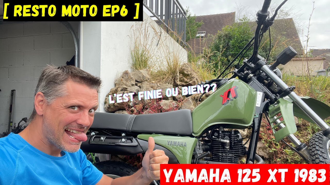 [RESTO MOTO EP6] YAMAHA 125 XT 12v 1983- la fin ou pas la fin??? - YouTube