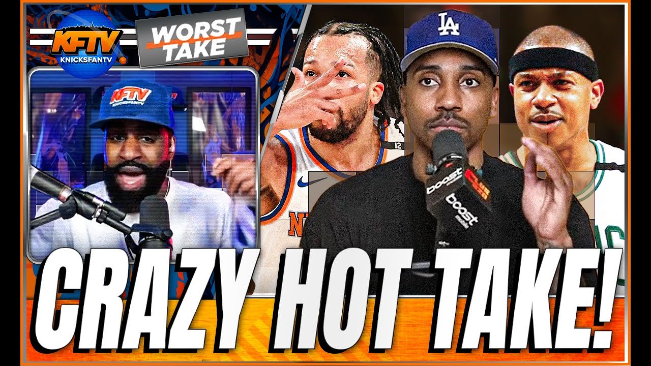 Knicks Fan TV DESTROYS Jeff Teague’s Jalen Brunson vs Isaiah Thomas ...