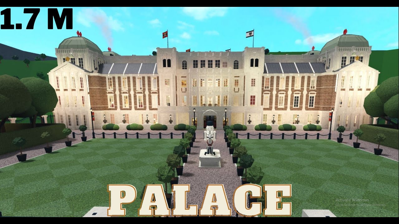 Bloxburg Palace 1.7M [Roblox Bloxburg] - YouTube