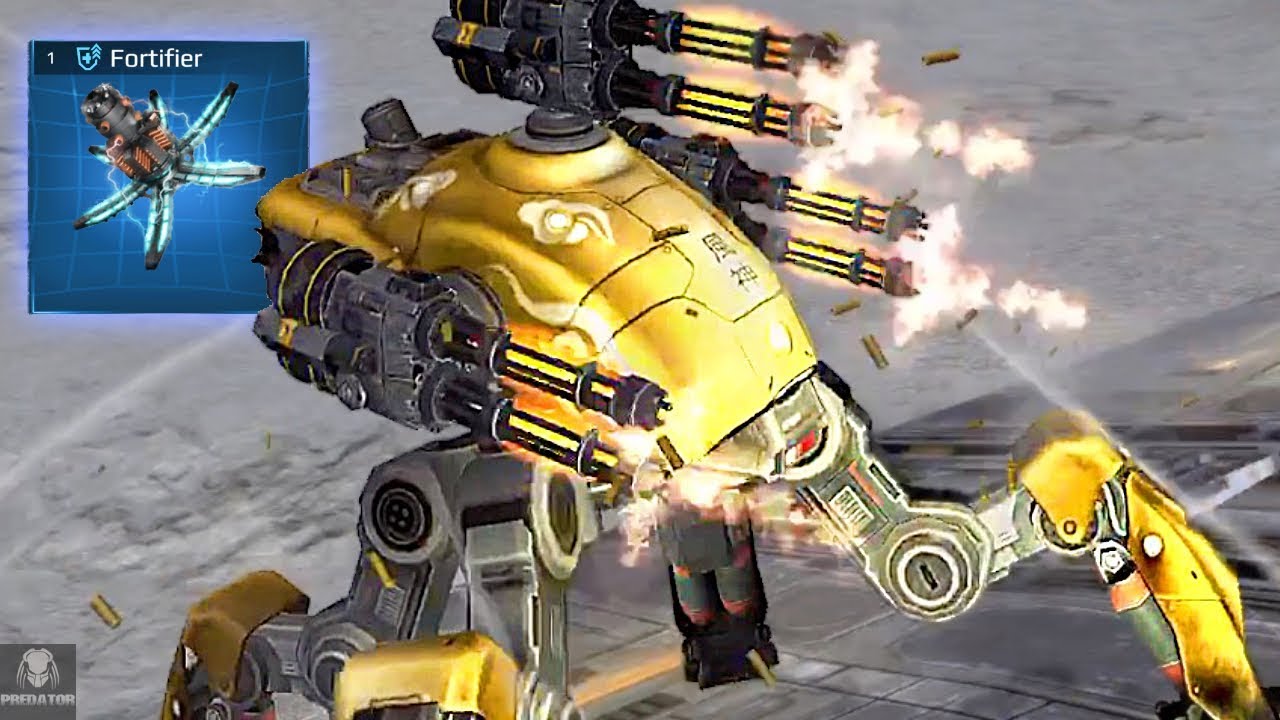 MAX Fortified Fujin Hunting Down Robots - Strengthened Fortress ...