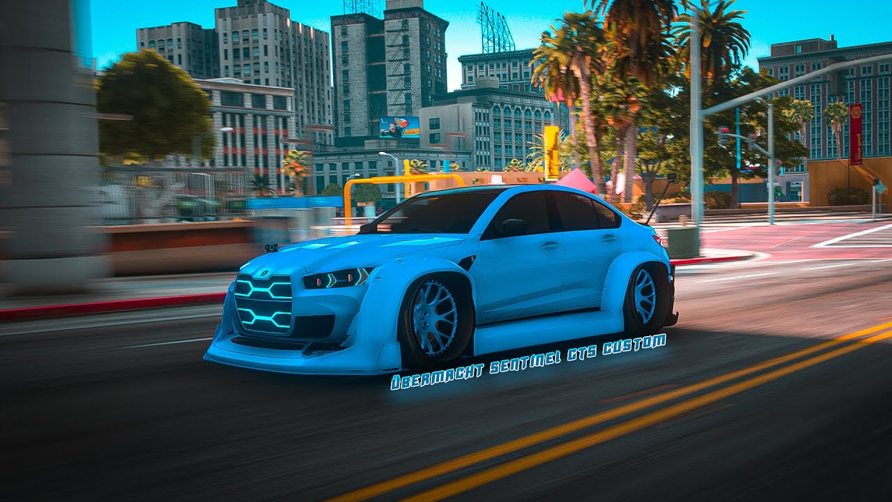 Übermacht Sentinel GTS Custom Animated Lights | Widebody | Fivem Ready ...