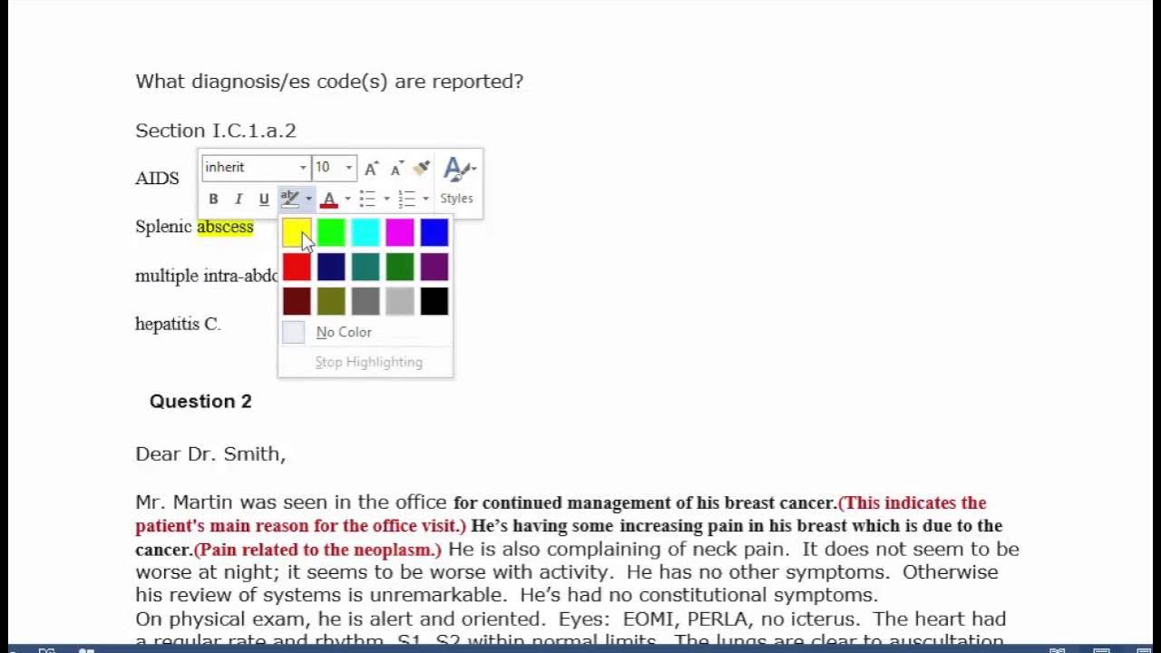 Medical Coding Course/ Operative Report Medical Coding ICD-10CM/Learn Medical Coding - YouTube