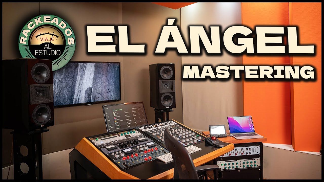 INCREÍBLE ESTUDIO DE MASTERING | EL ÁNGEL Mastering (studio tour ...