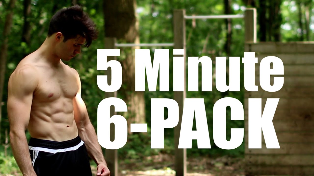 5 Minute Bar Workout | Complete Core | 6-Pack Abs - YouTube