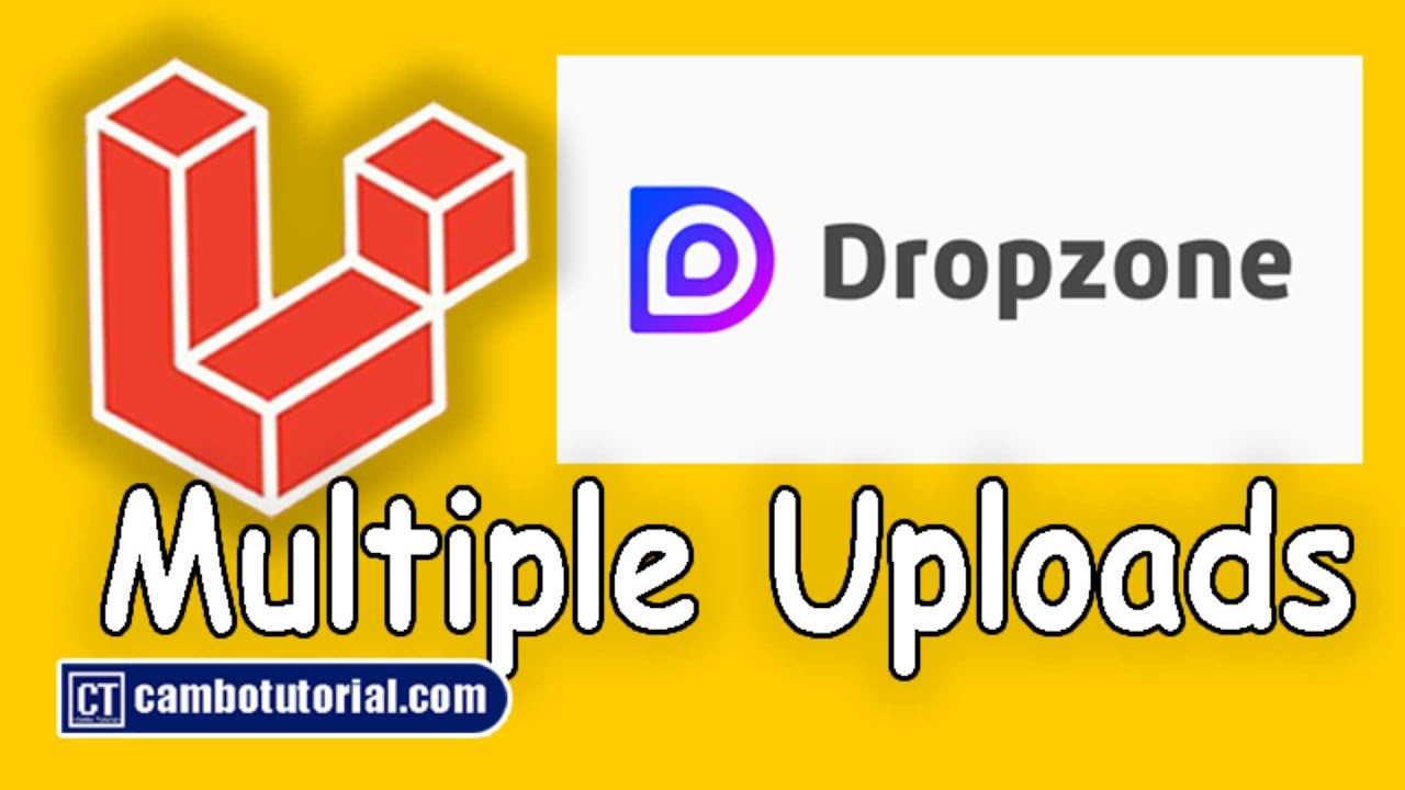 Laravel Dropzone Js Drag Drop Multiple Files Upload Free Source Code 0129