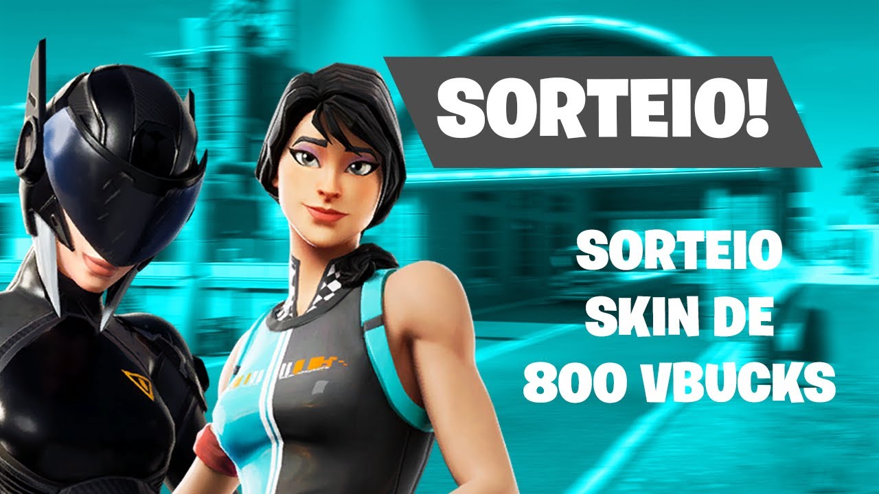 SORTEIO SKIN DE 800 VBUCKS (LEIA A DESCRIÇÃO) - YouTube