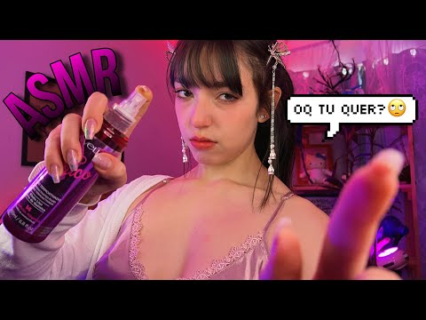 POV: VOCÊ VEIO PENTELHAR NO QUARTO DA IRMÃ MAIS VELHA | ASMR SKINCARE