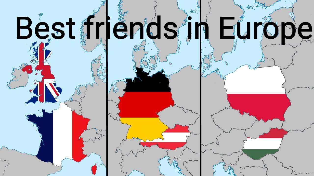 Best friend of every country in Europe - YouTube