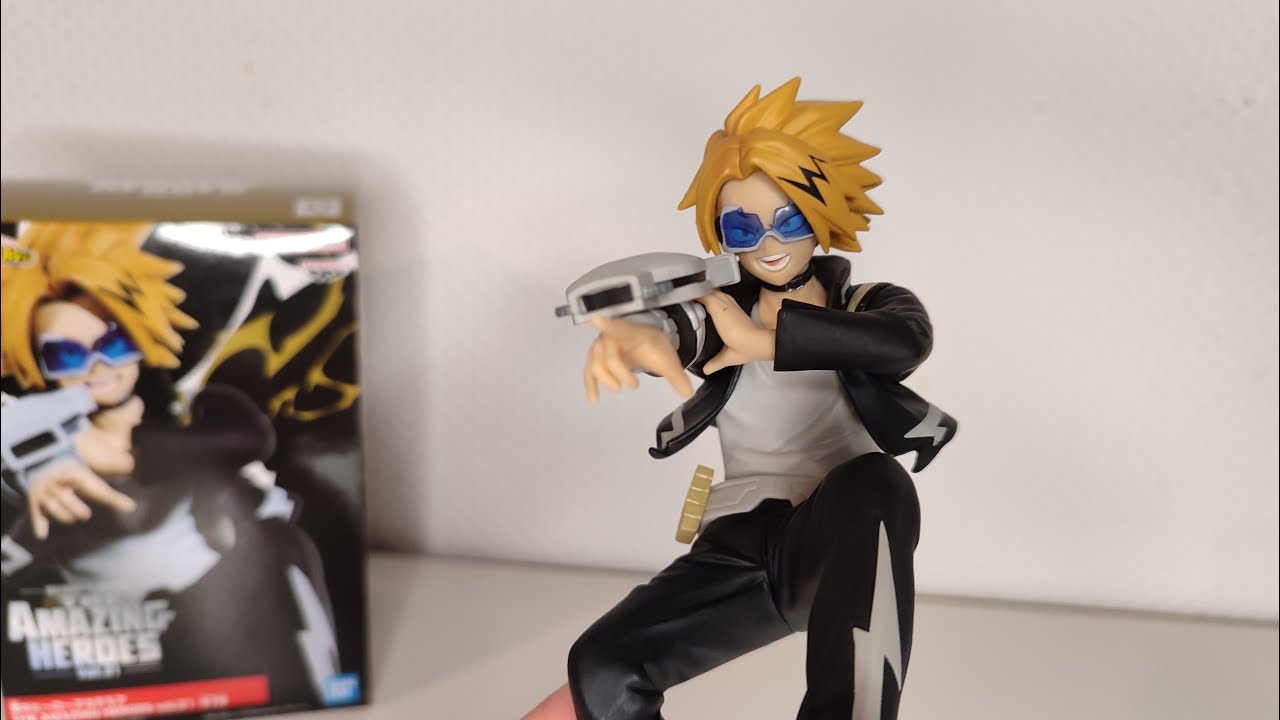 Cool Denki Kaminari Figure - The Amazing Heroes Vol. 21 - YouTube