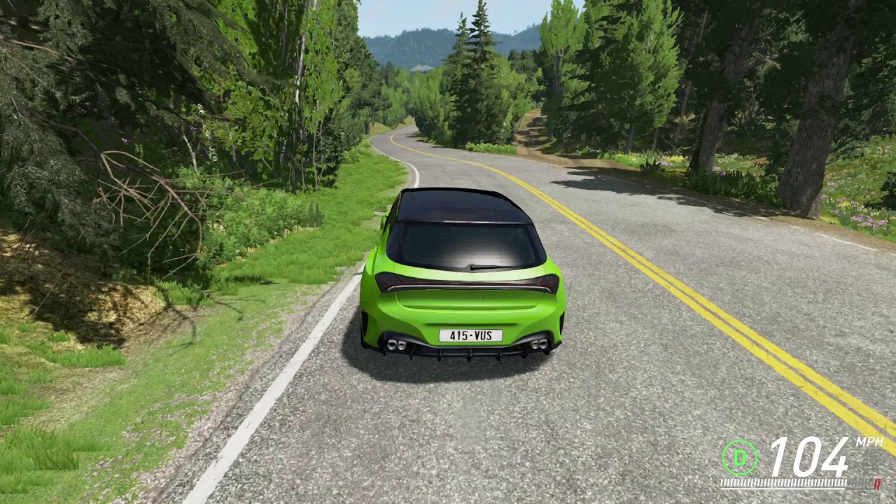 Forza-esque Speedometer | Digital // BeamNG.drive - YouTube