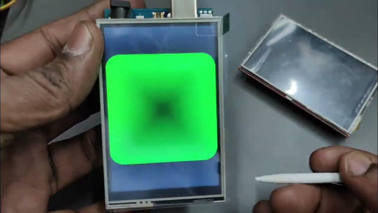 3.5" TFT ARDUINO SHIELD ILI 9486 / 9488- How to Calibrate TOUCH - YouTube