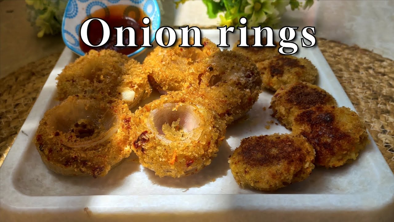 Chicken Onion Rings | Potato Onion Rings | Onion Rings | Chicken Potato ...