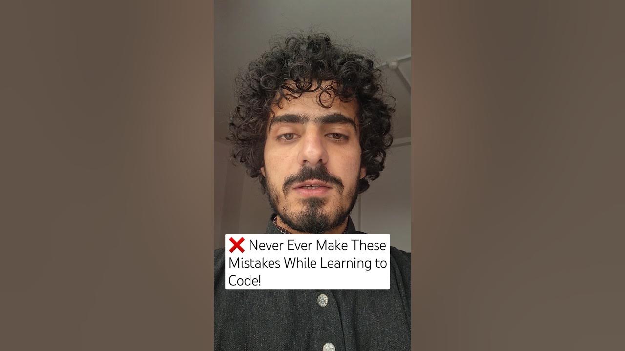 Avoid these coding mistakes while learning! π« #CodingMistakes # ... Avoid these coding mistakes while learning! π« #CodingMistakes # ...