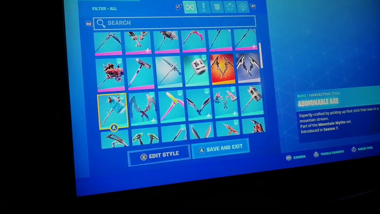 Pickaxe showcase - YouTube