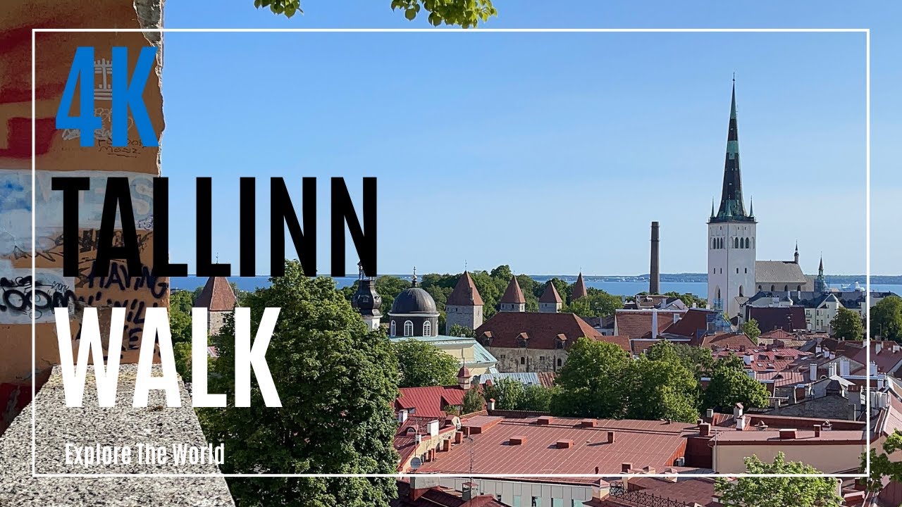 【4K】 Estonia Tallinn Walk - Morning Walk in UNESCO Old Town from Pikk ...