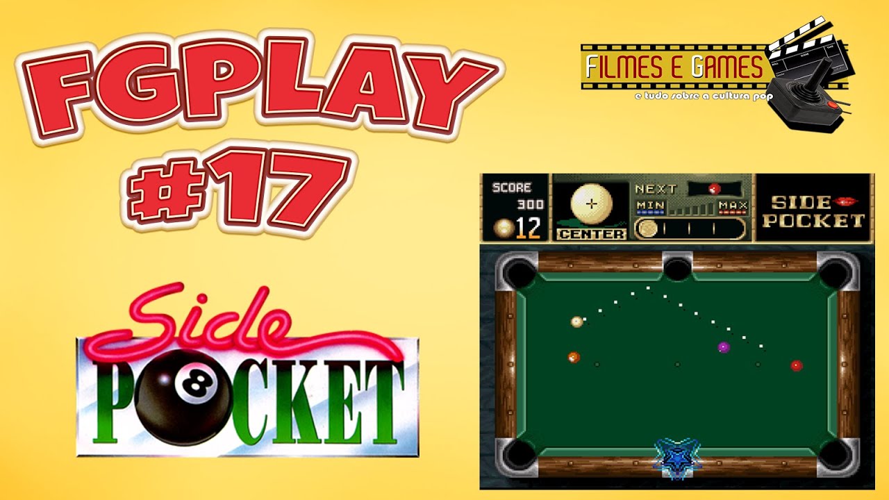 Side Pocket - Mega Drive / Genesis - Gameplay - FGplay #17 Retrô - YouTube