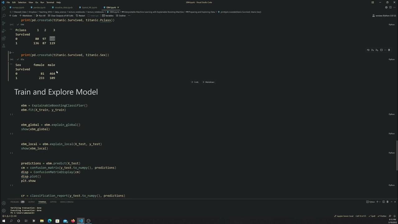 Python: Explainable Boosting Machines (EBMs) - YouTube
