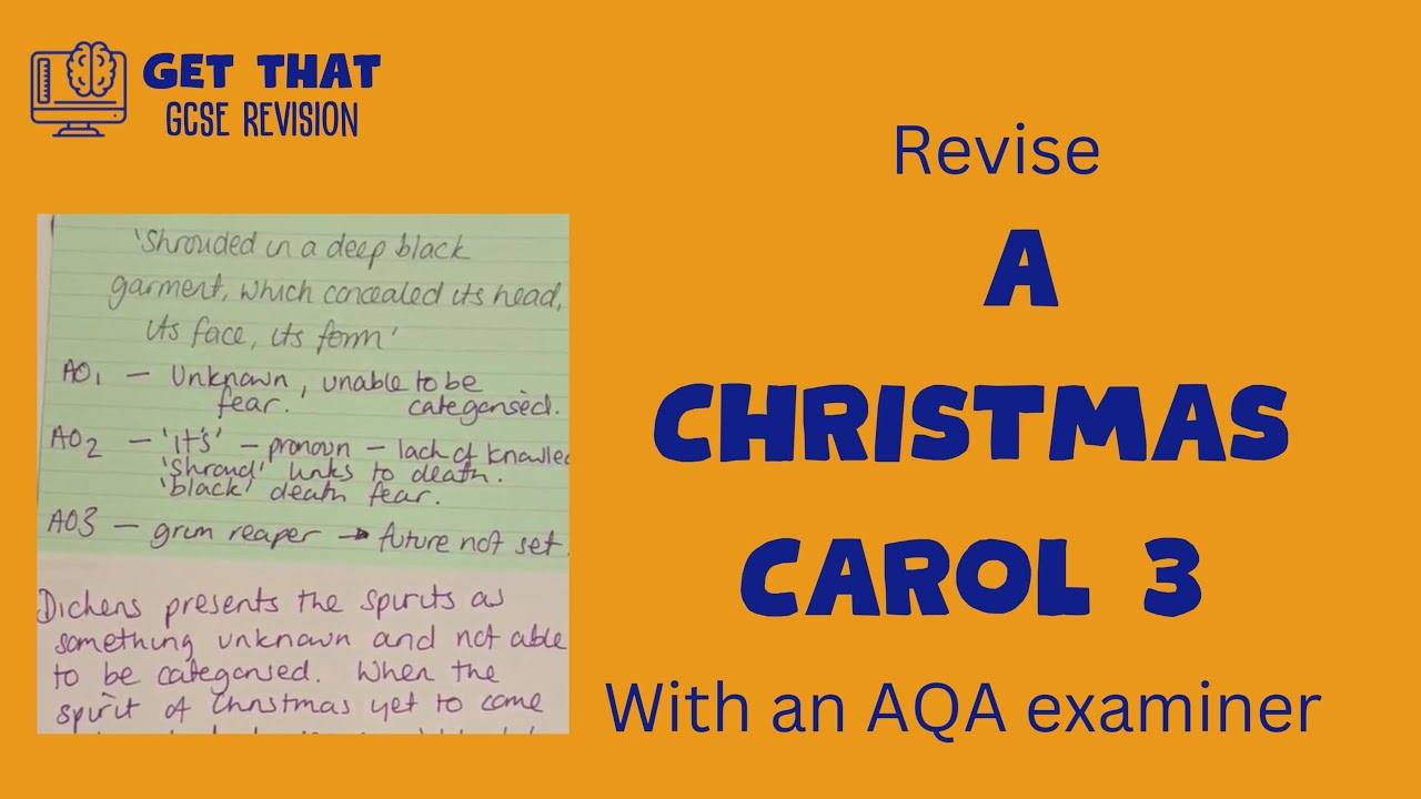 AQA English Lit GCSE Revision/A Christmas Carol 3 - YouTube