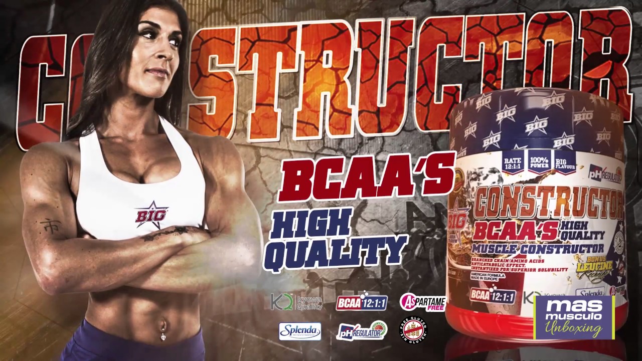 BCAAS BIG - I LOVE THE GYM - LAURA VEIGUELA - YouTube