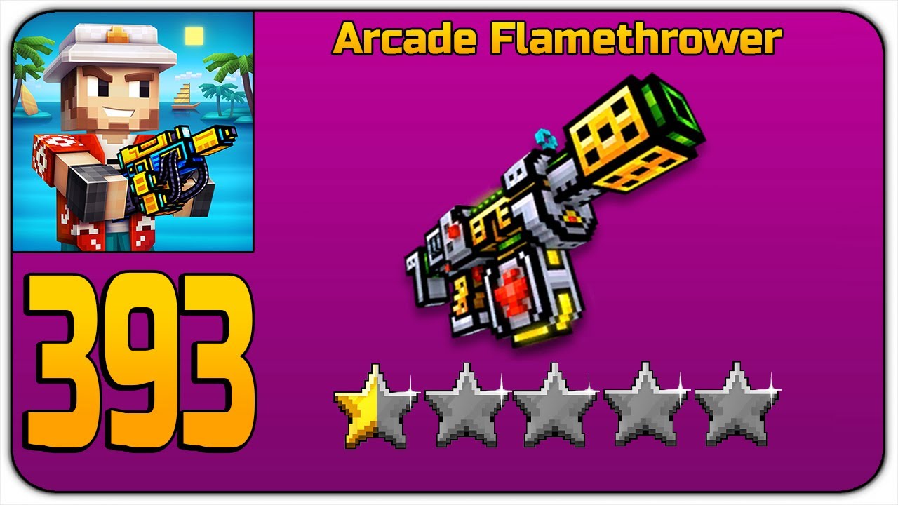 Pixel Gun 3D - Arcade Flamethrower (Gameplay Walkthrough Part 393 ...