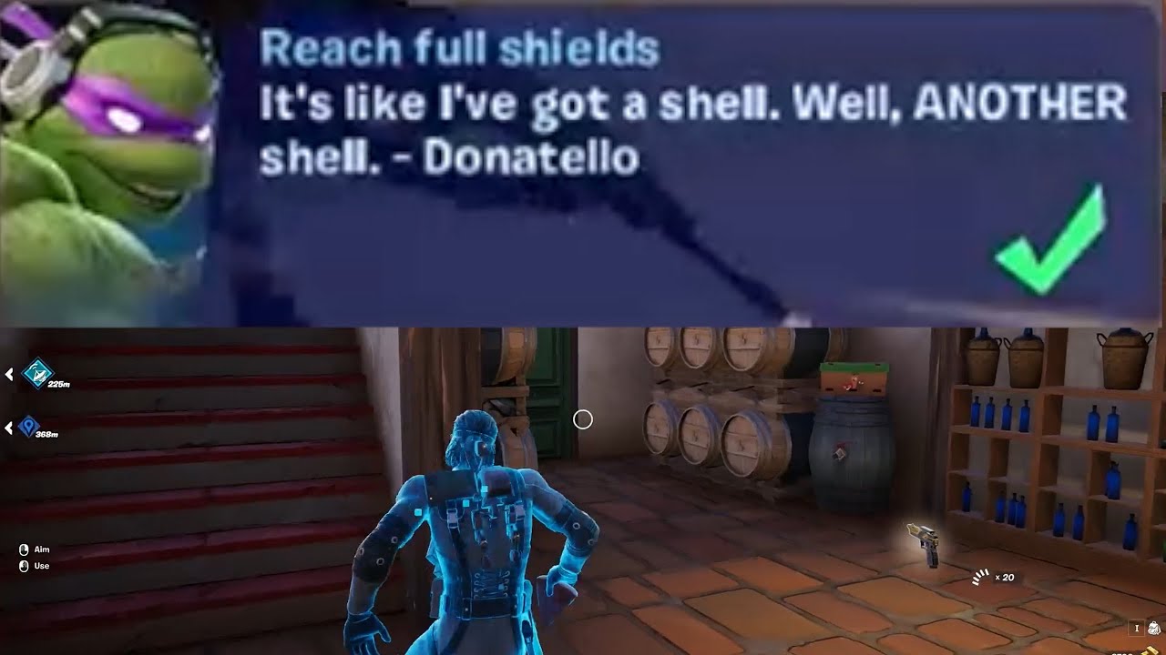 Reach full shields Fortnite - YouTube