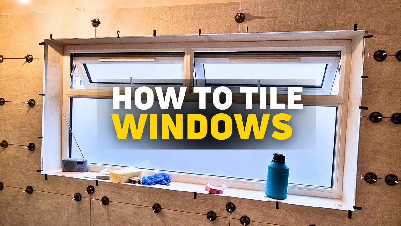 How To Tile Around Windows | Like a Pro - YouTube