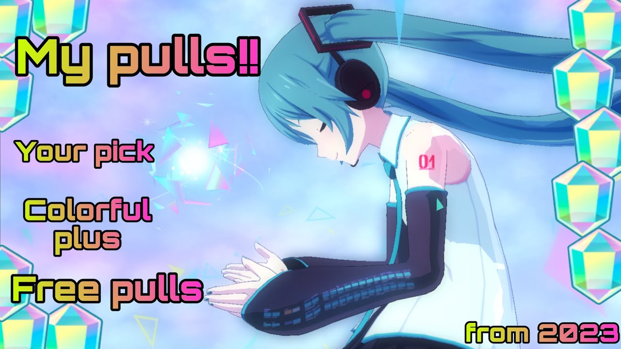 My Hatsune Miku: Colorful Stage [pjsk] (YOU PICK, COLORFUL PLUS, FREE ...