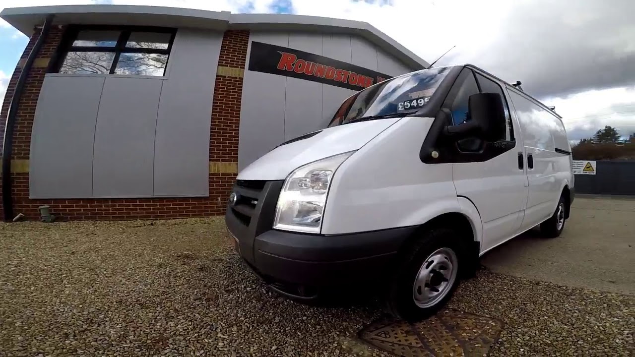 Ford Transit SWB Panel Van with Twin Sliding Doors UWX - YouTube