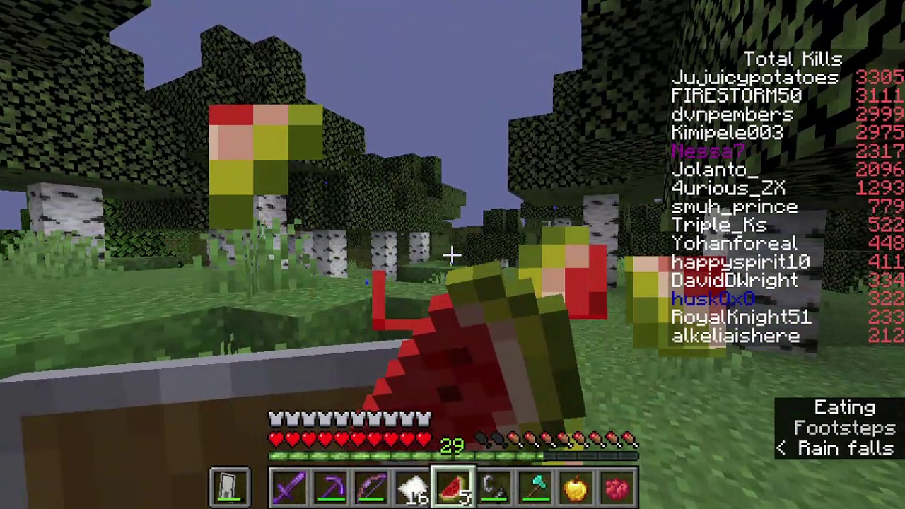 Hunting Food In My Minecraft SMP - YouTube