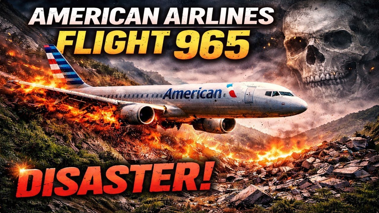 The Story of American Airlines Flight 965 | Deadliest Crash | 159 ...