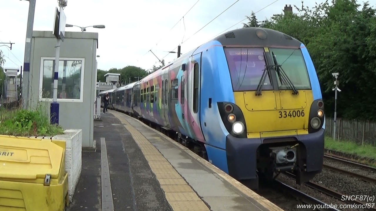 Pride of ScotRail Class 334 at Hyndland and Partick - YouTube