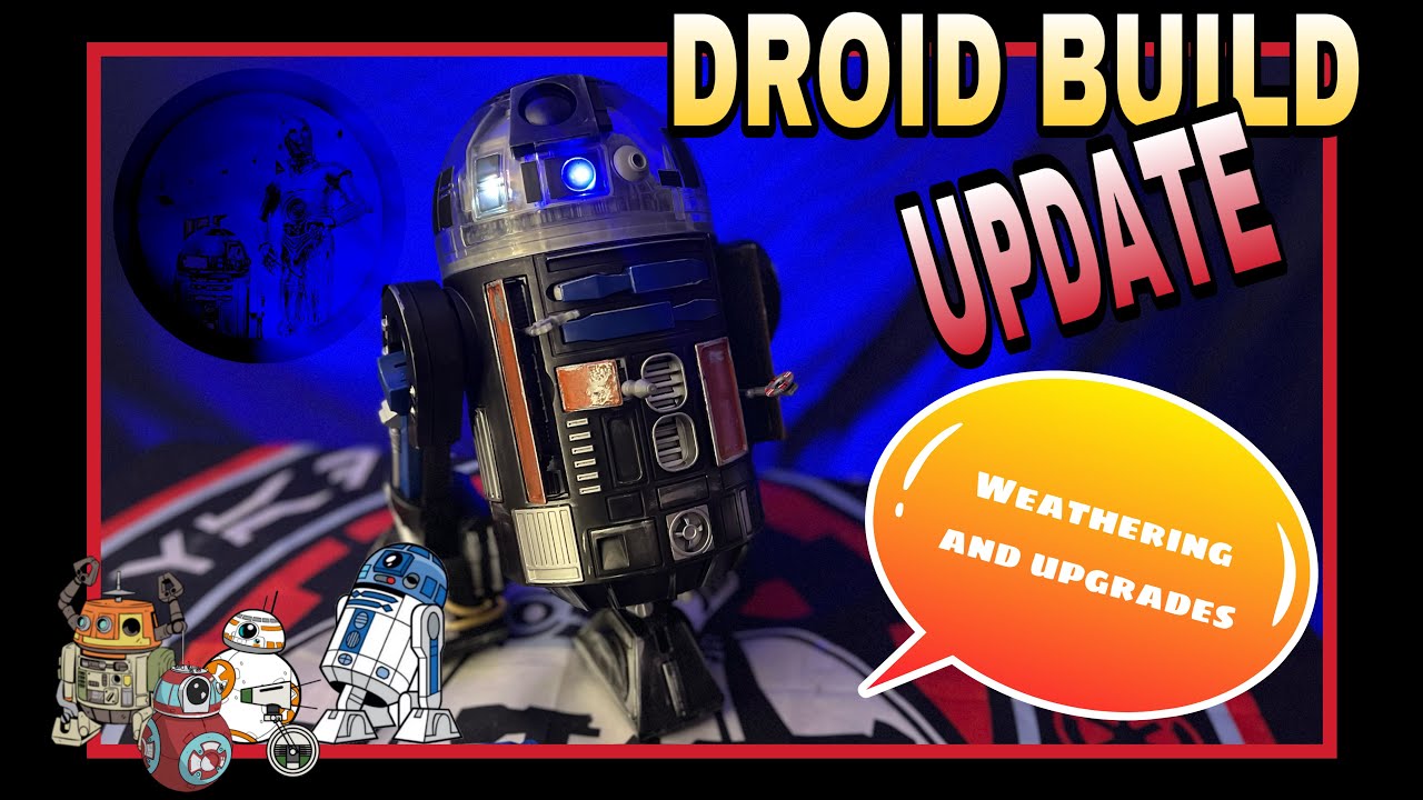 Weathering and New Accessories for My Droid Depot R2 Unit - YouTube