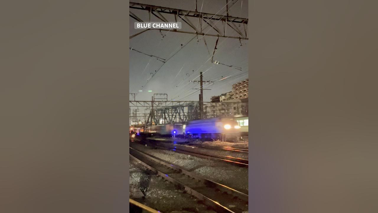 (貨物列車) 2024/12/04 2066レ EF66-121 + コキ26B (百済タ〜越谷タ) #Shorts - YouTube