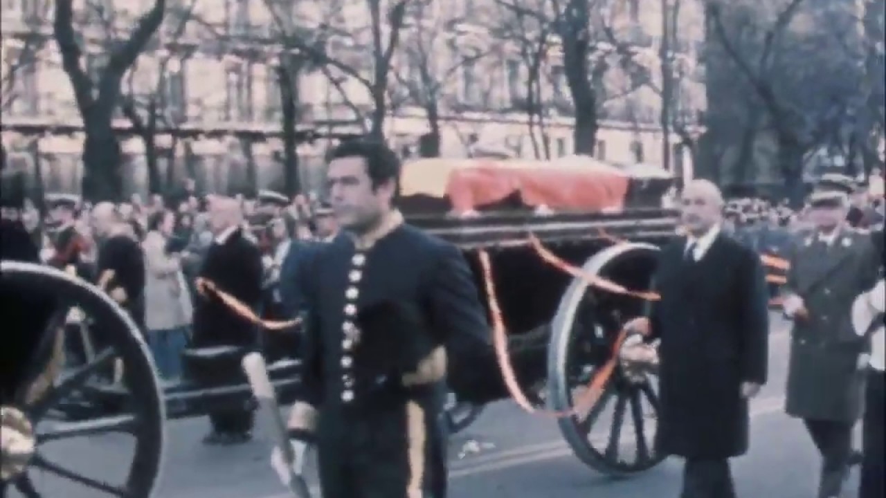 Funeral Procession for Admiral Carrero Blanco, Spanish PM Assassinated ...
