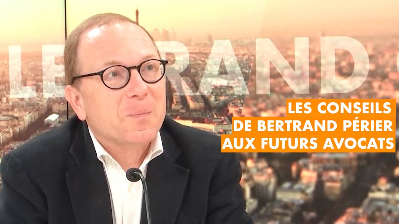 Les conseils de Bertrand Périer aux futurs avocats - YouTube