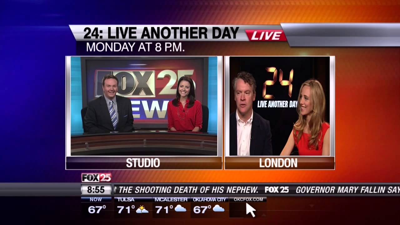 FOX 25 Morning News Interview - Tate Donovan and Kim Raver - YouTube