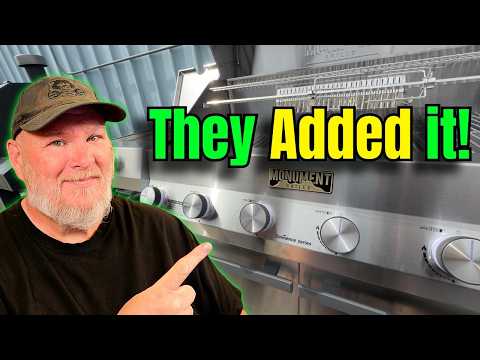They Put a WHAT in a Gas Grill? (Monument Eminence 605 Test)
