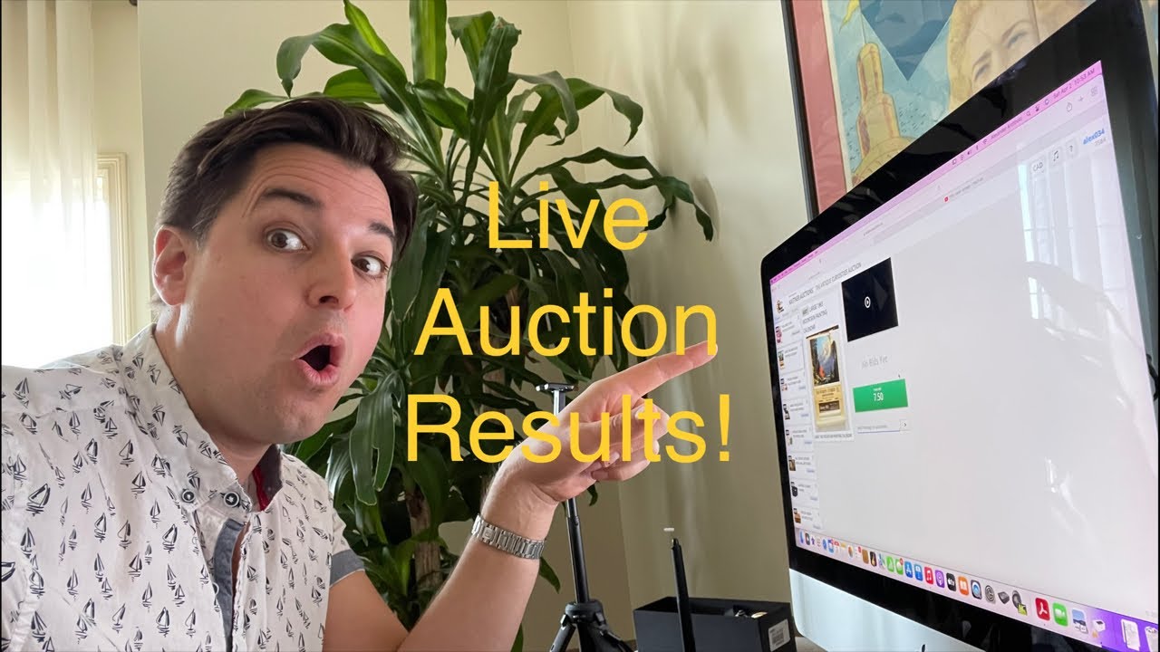 Antique and collectibles live auction results! - YouTube