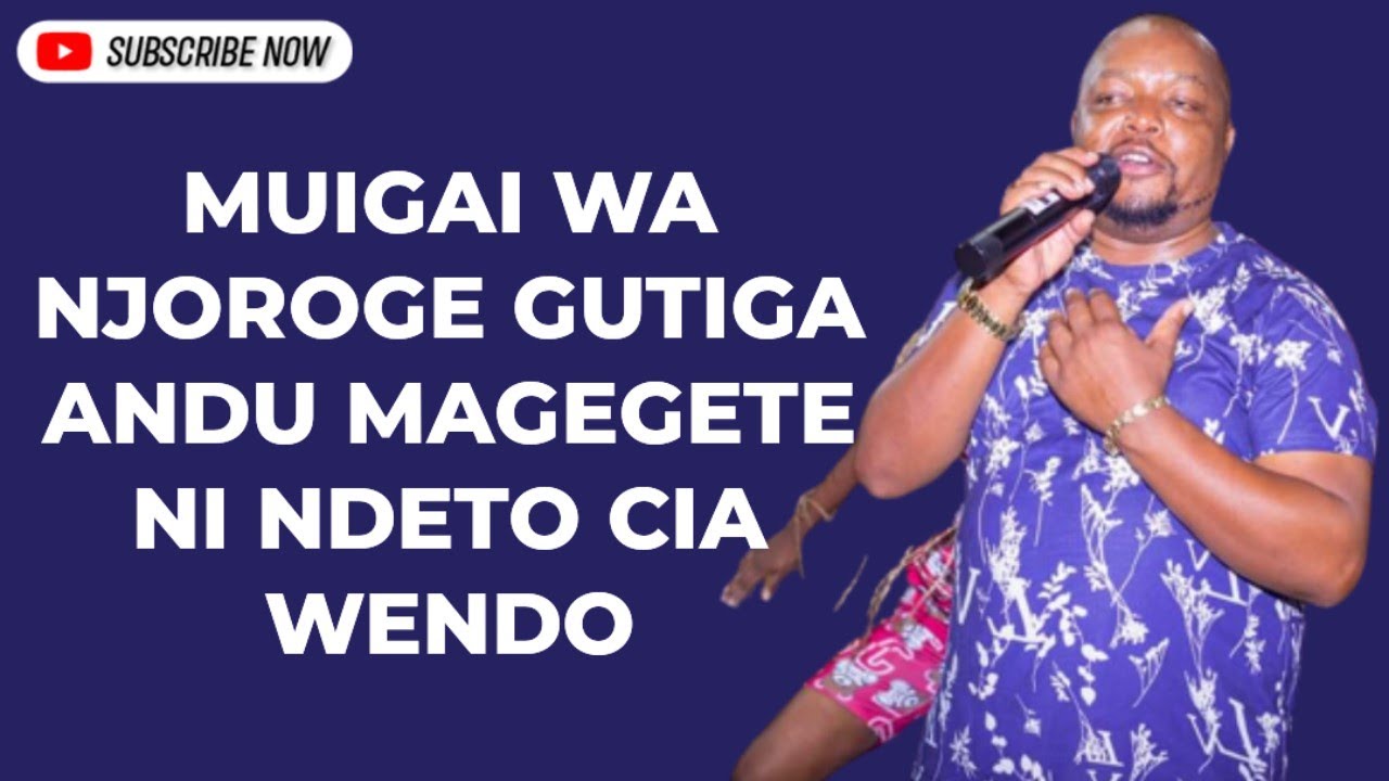 MUIGAI WA NJOROGE KWARIRIA ATHURI KIGONGONAINI RIA VALENTINE'S - YouTube