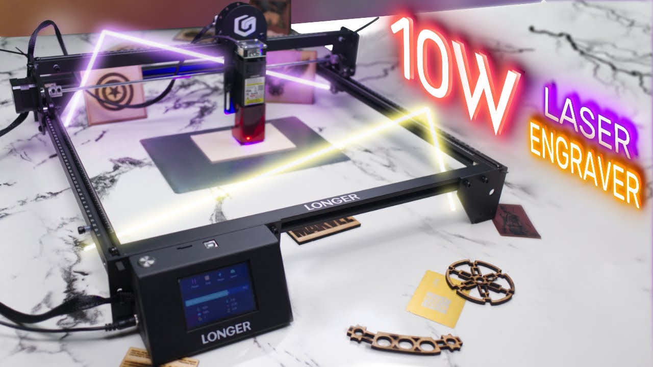 Don't Buy a Laser Engraver until you see this : Longer Ray 5 10W - YouTube