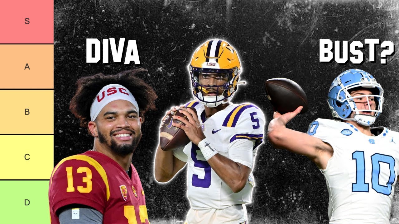 Controversial NFL Draft QB Tier List - YouTube