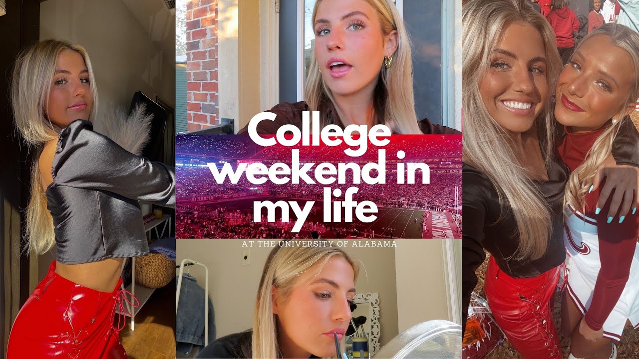 COLLEGE WEEKEND IN MY LIFE | game day, tailgating, dinner, makeup ...