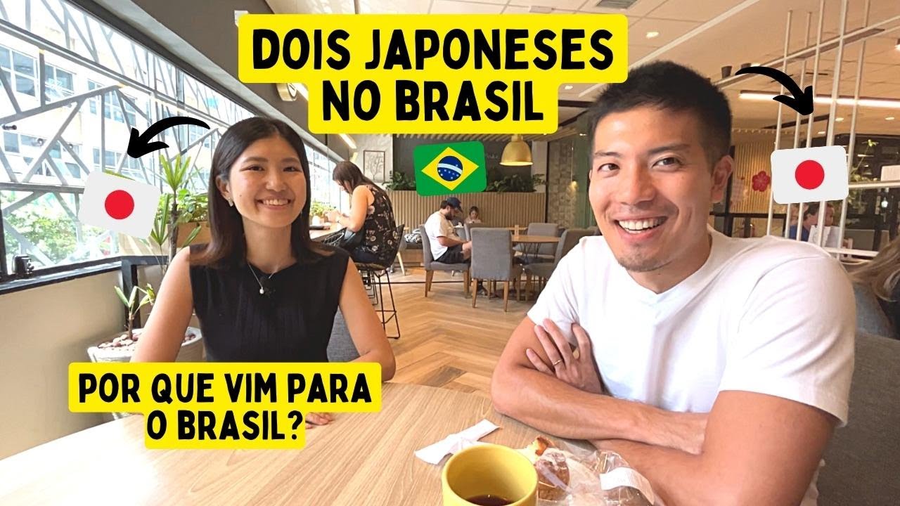 Dois japoneses falando sobre o Brasil - YouTube