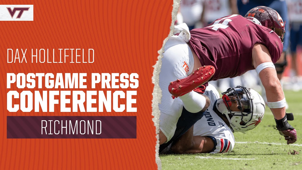 Dax Hollifield Postgame Press Conference vs. Richmond - YouTube