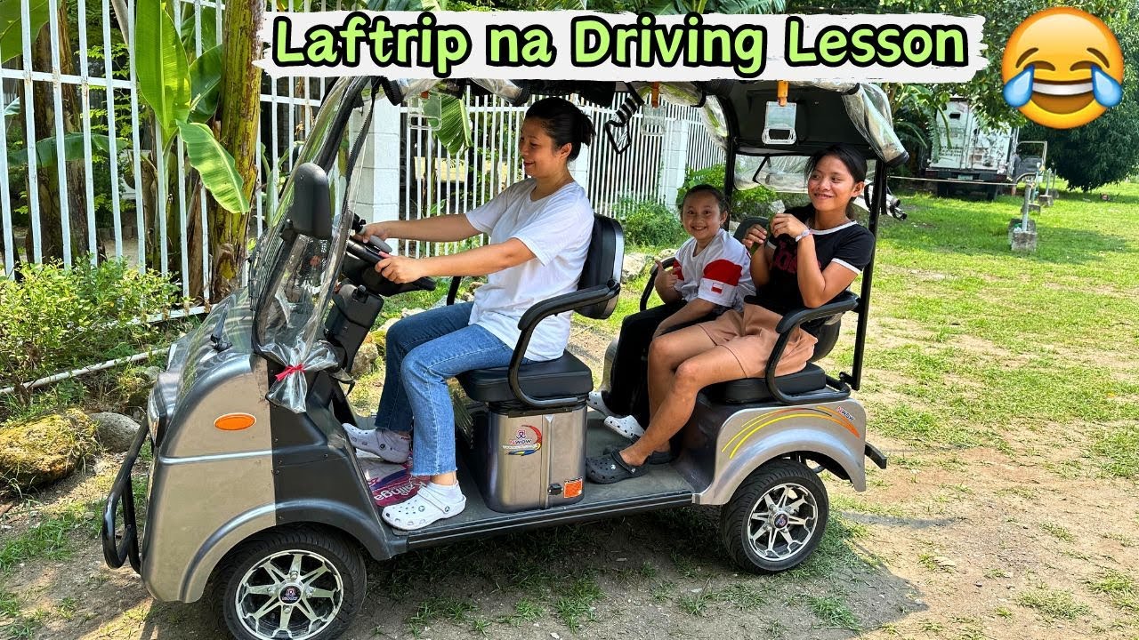 Marunong na kami ni Nini Magdrive! Laftrip na Driving Lesson | ROMALYN ...