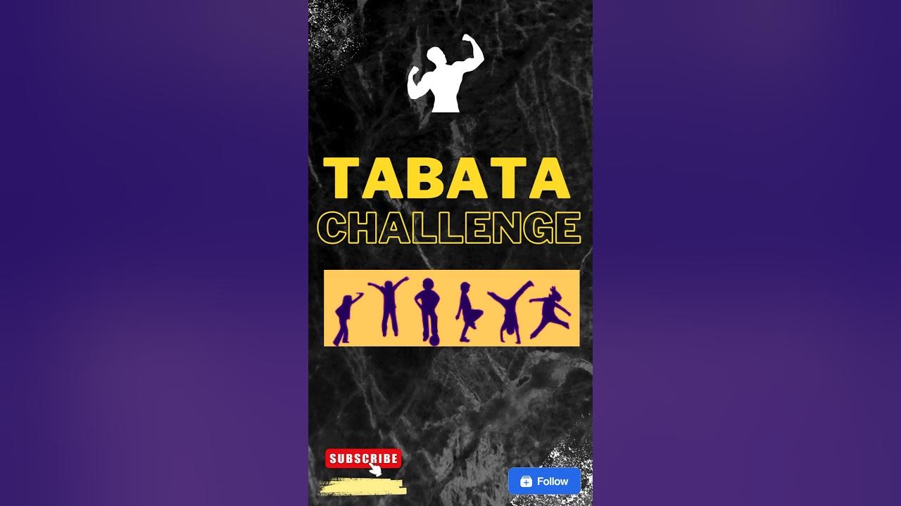 Tabata Challenge Fat Burning Workout - YouTube