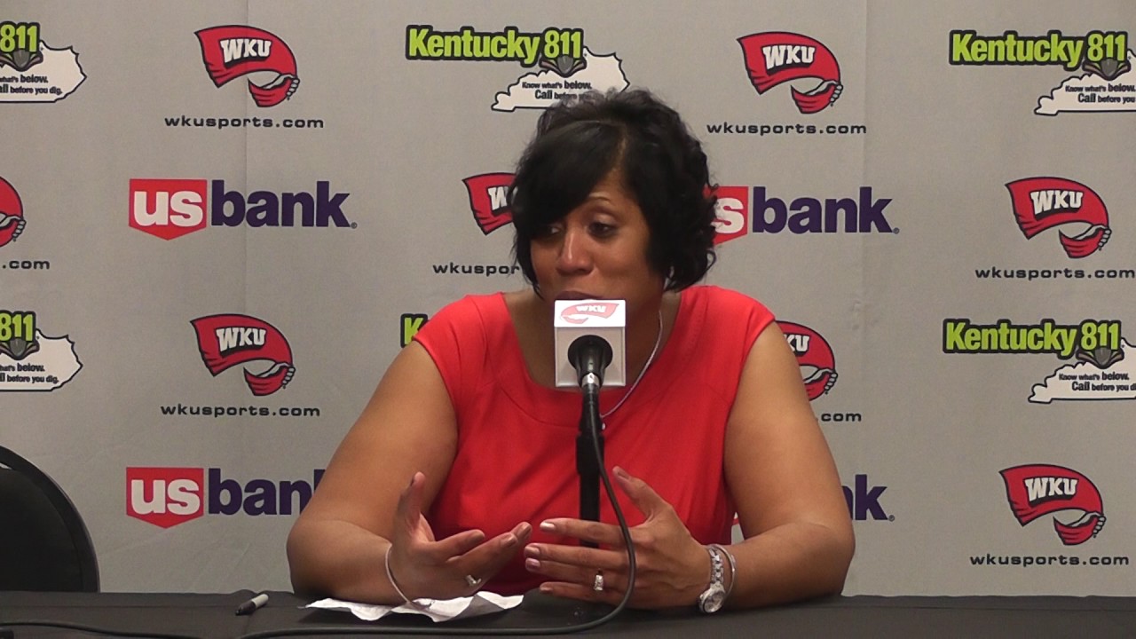 WKU WBB HC Michelle Clark-Heard 1-15-17 - YouTube