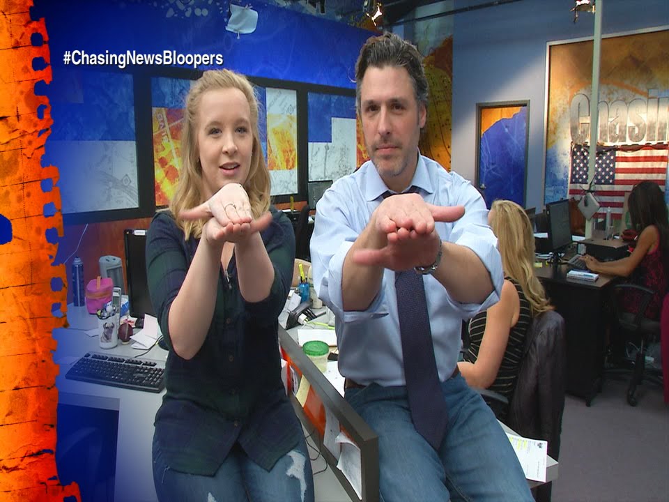 Chasing News Bloopers 12.14.15 - YouTube