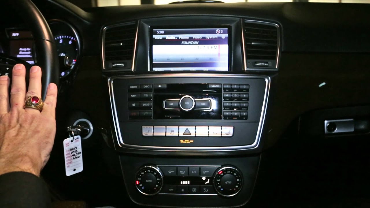 SOLD - 2013 Mercedes-Benz ML350 For Sale | Interior Features | Shipping ...